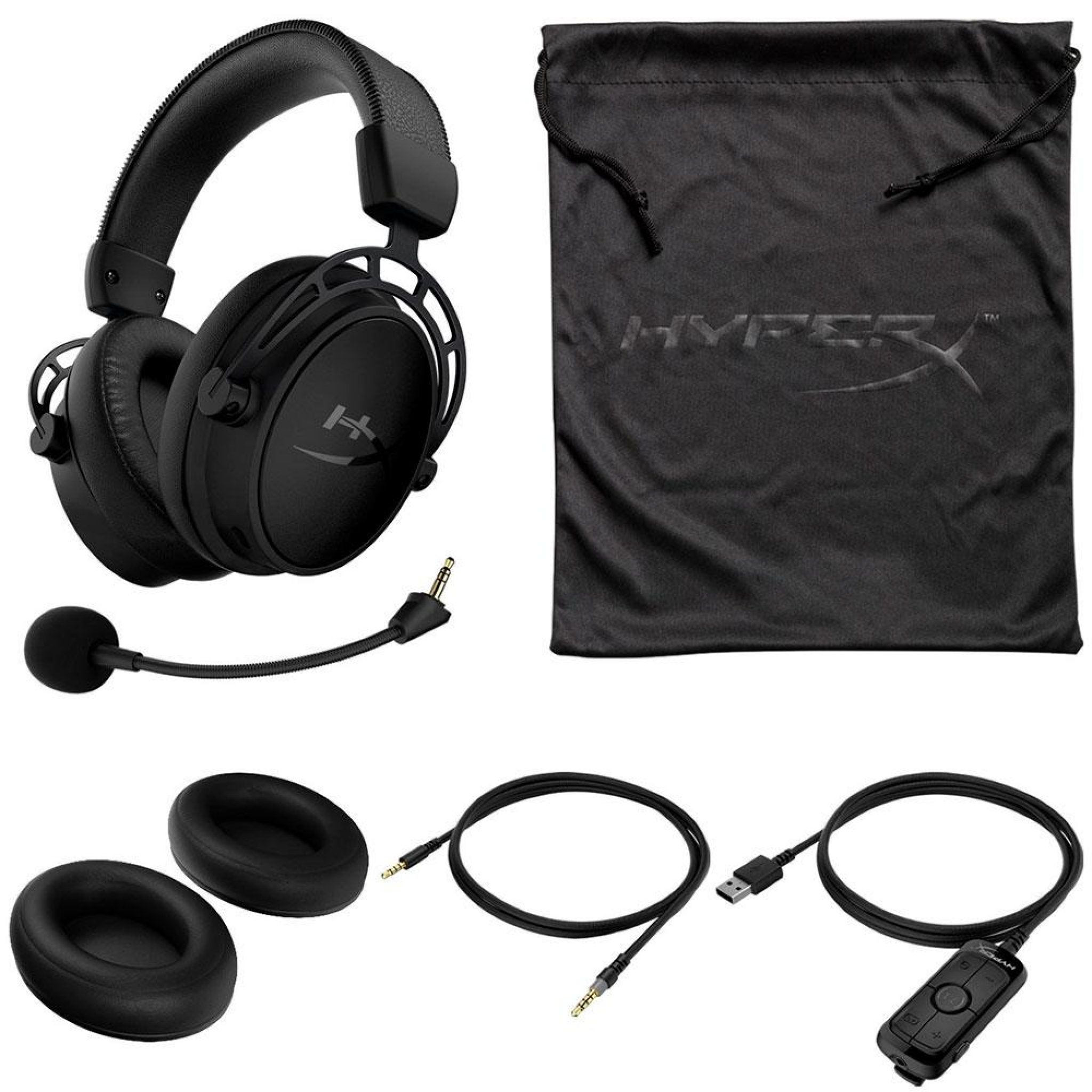 Headset Gamer HyperX Cloud Alpha S Blackout, Som Surround 7.1, Drivers ...