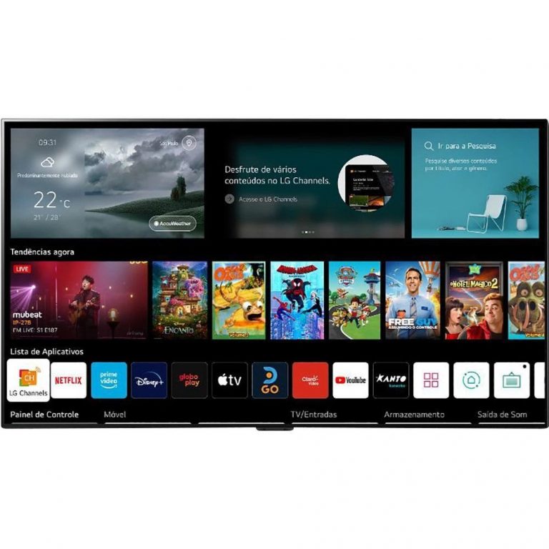 Smart TV LG 43" 4k UHD 43UQ7500 Wi-Fi Bluetooth HDR Thinqai Compatível ...