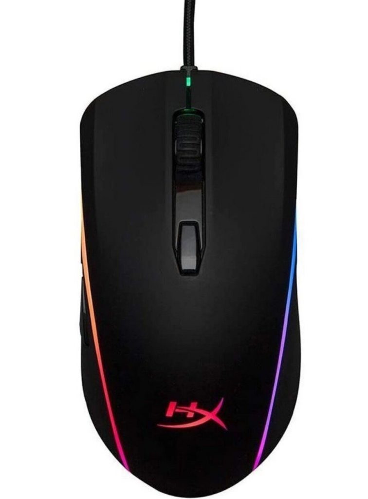 HyperX Pulsefire Surge Mouse para Jogos, Preto, Até 16000 dpi - Boletando