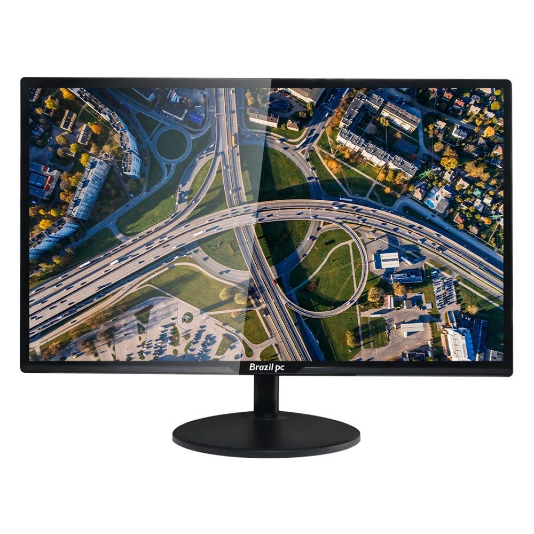 Monitor Brazilpc 21.5 LED Full HD, 75Hz, HDMI e VGA, VESA, Preto - 22W ...