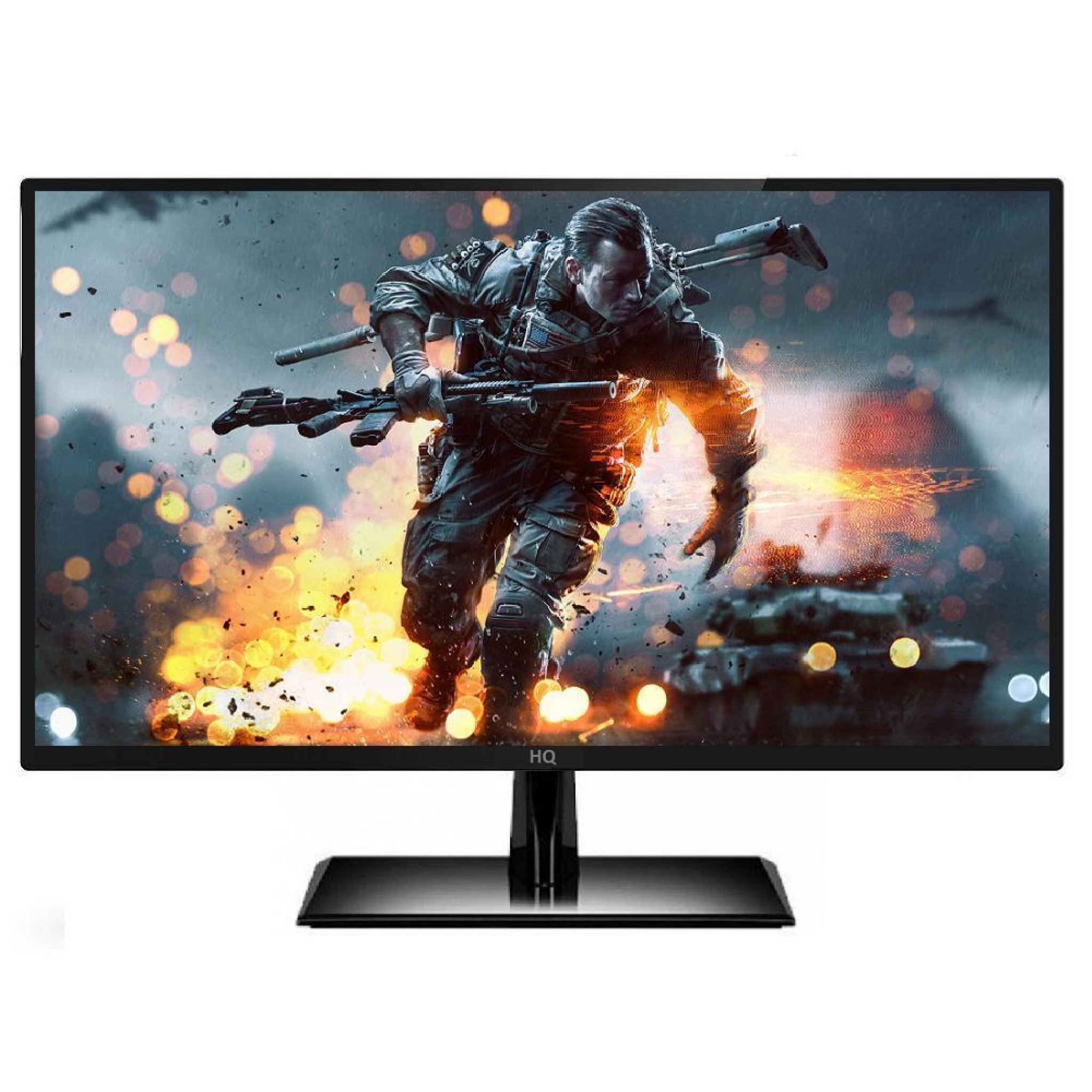 Monitor HQ 19.5 LED Widescreen HD, 75hz, HDMI/VGA, VESA, Ajuste de ...