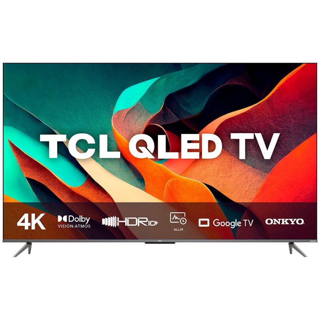 Smart TV QLED 55" 4K TCL C635 Google TV, 120 Hz-DLG, Dolby Vision e ...