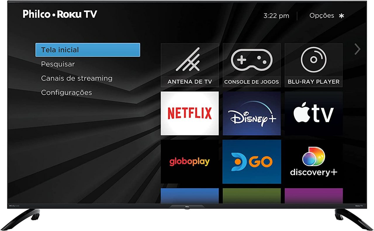 Smart TV Philco PTV50G7ER2CPBL 50” Dolby Audio 4K Led - Boletando