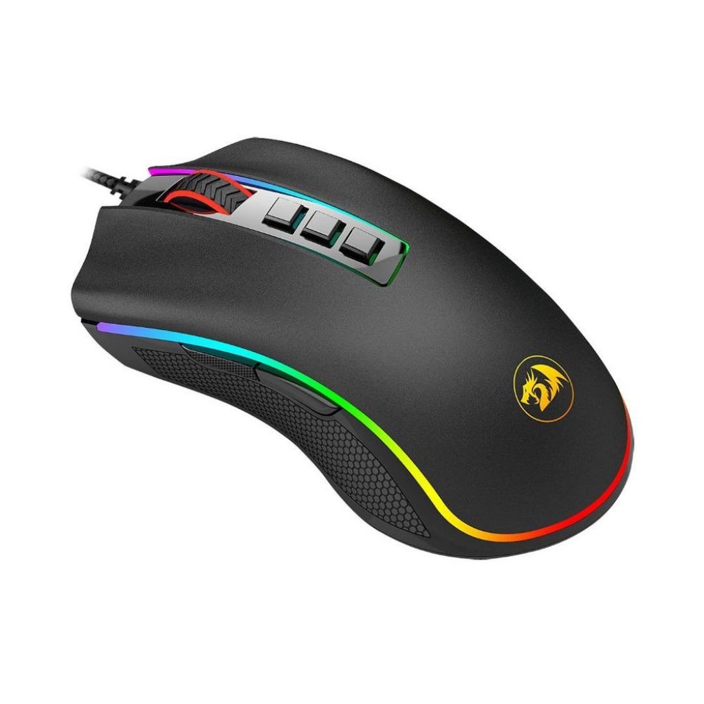 Mouse Gamer Cobra Rgb Pto - Boletando
