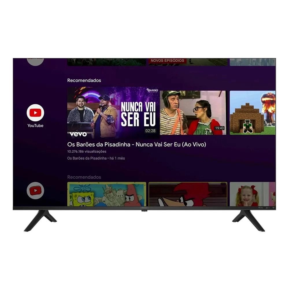 Smart TV 4K UHD Philco 55 Polegadas Android TV PTV55G20AGS Bivolt - Boletando