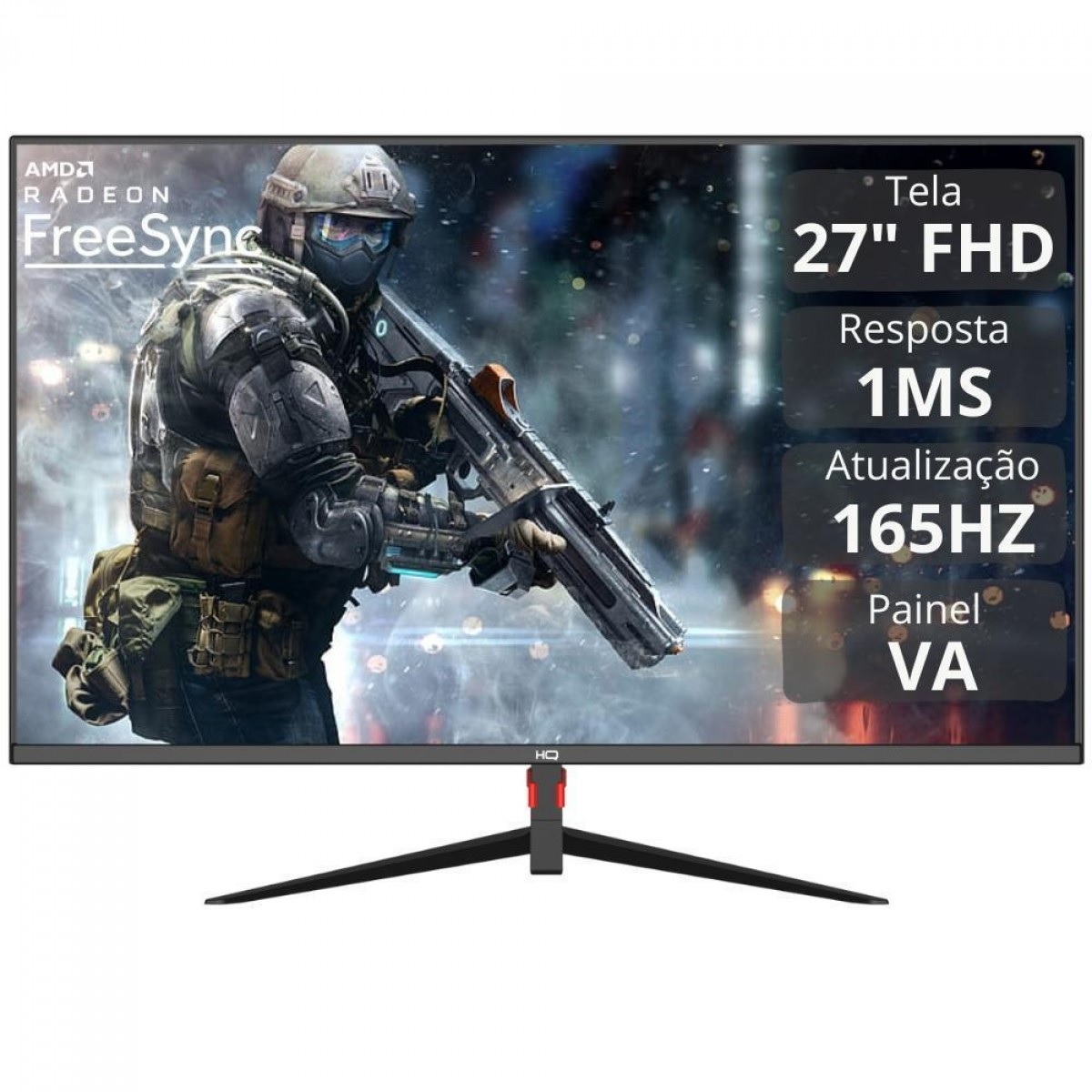 Monitor Gamer HQ Premium GP27V116, 27 Pol, 1ms Full HD, 165Hz, VA, HDMI ...