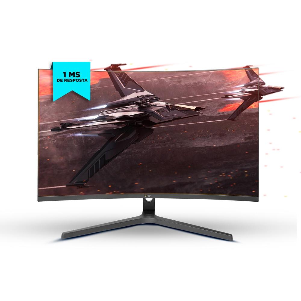Monitor Gamer Husky 700 27 LED, Curvo Wide, WQHD, 165Hz, 1ms, HDMI e ...