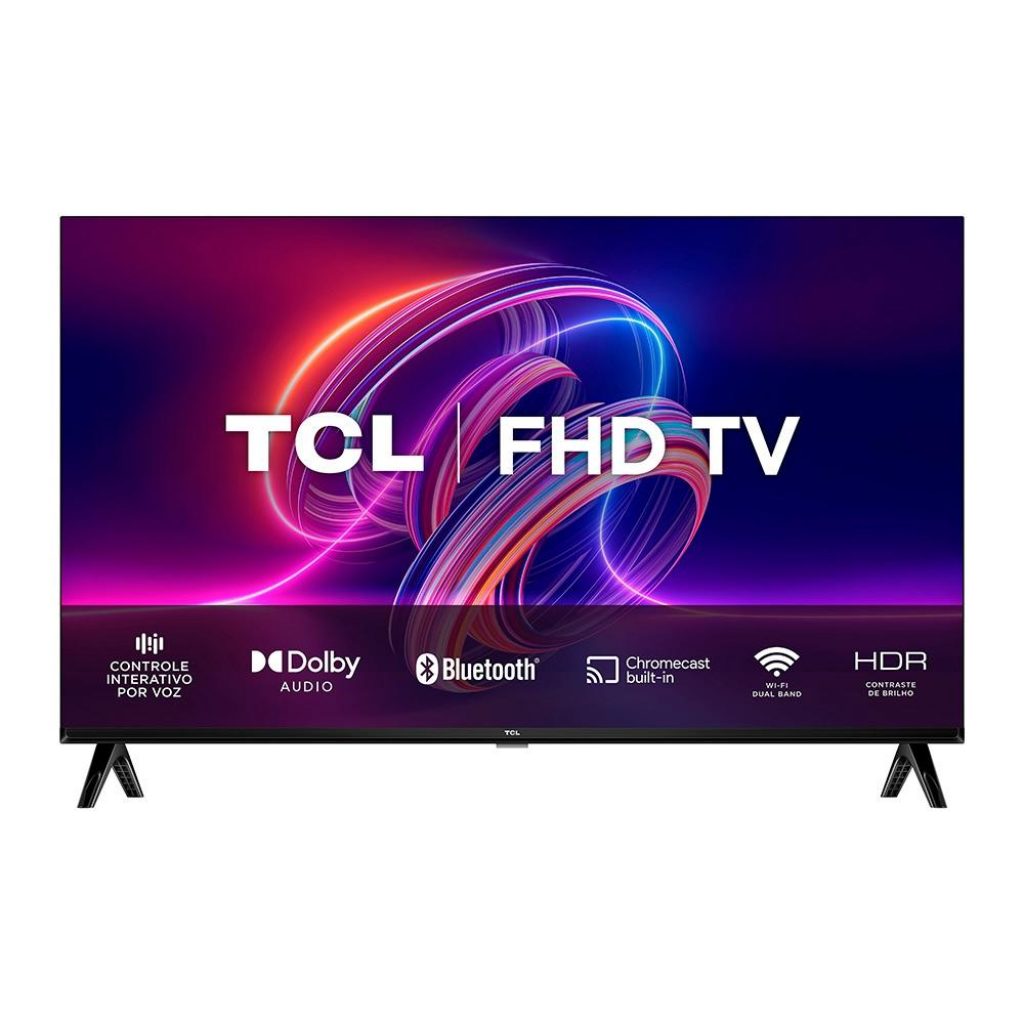 Smart TV TCL S5400A 40 Polegadas LED FHD, HDMI e USB, Bluetooth, Wi-Fi, Android, Dolby Áudio ...