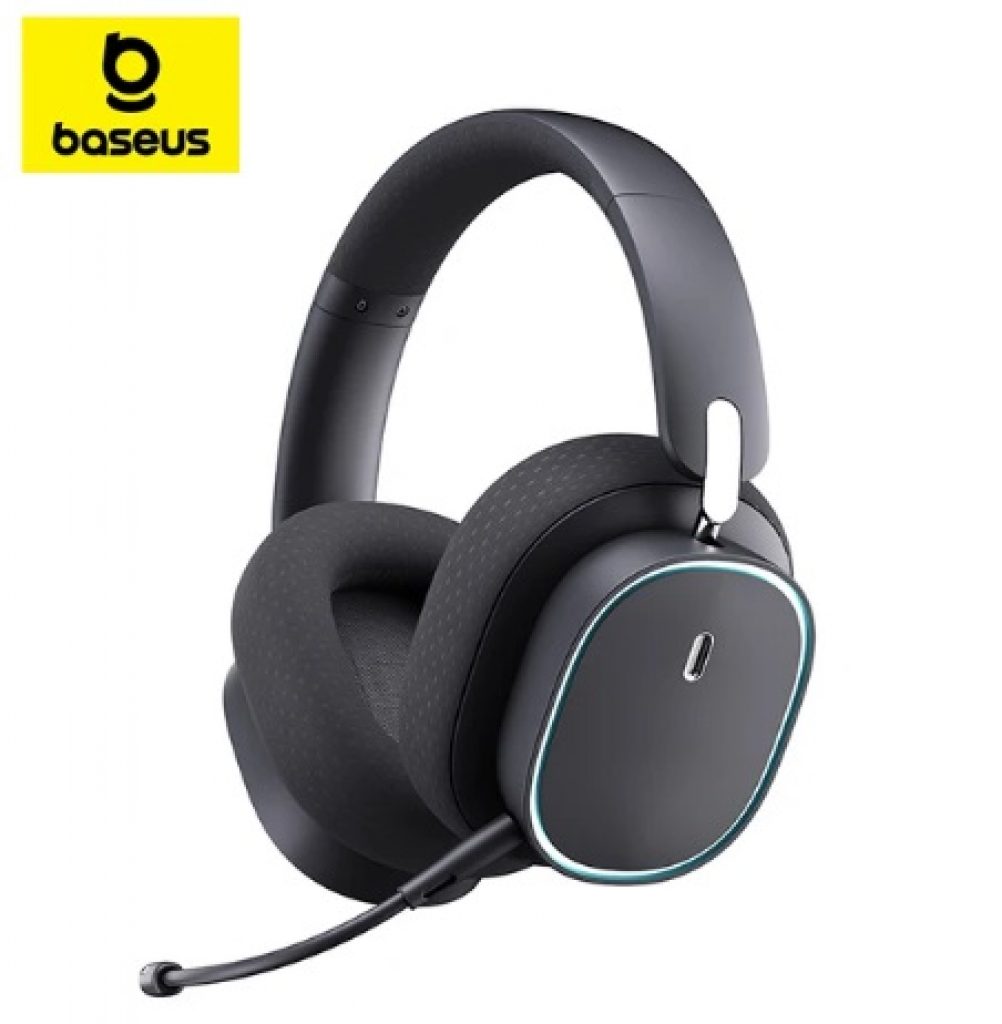 Headset Baseus GH02 Sem Fio, Conexão via Dongle e Bluetooth 5.3 ...