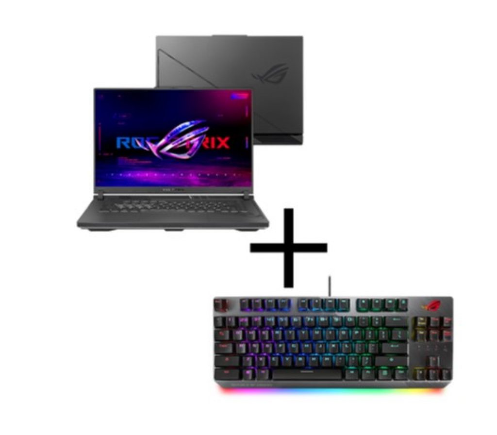 Notebook Gamer Asus Rog Strix G16 Intel Core i7, RTX 4050 +Teclado ROG ...