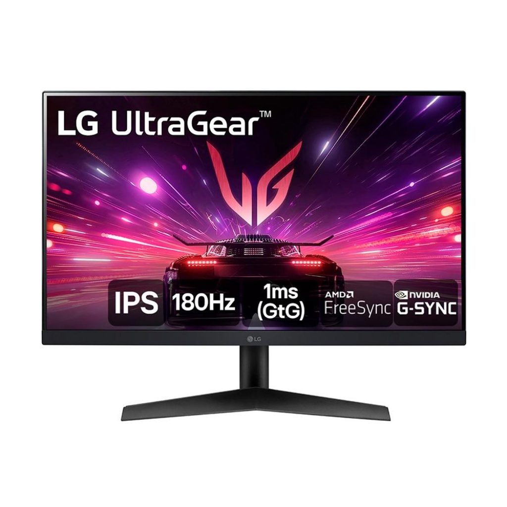 Monitor Gamer LG UltraGear 24" Full HD, IPS, 180Hz, 1ms, DisplayPort e ...