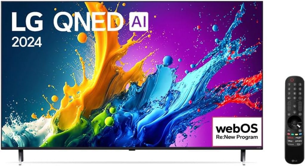 Smart TV 65” 4K NanoCell LG Quantum Dot QNED 120Hz - AI Processor Wi-Fi ...