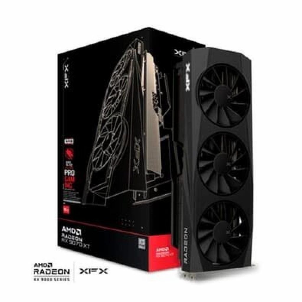 Placa de Vídeo XFX Quicksilver RX 9070 XT GAMING EDITION WITH 16GB AMD ...