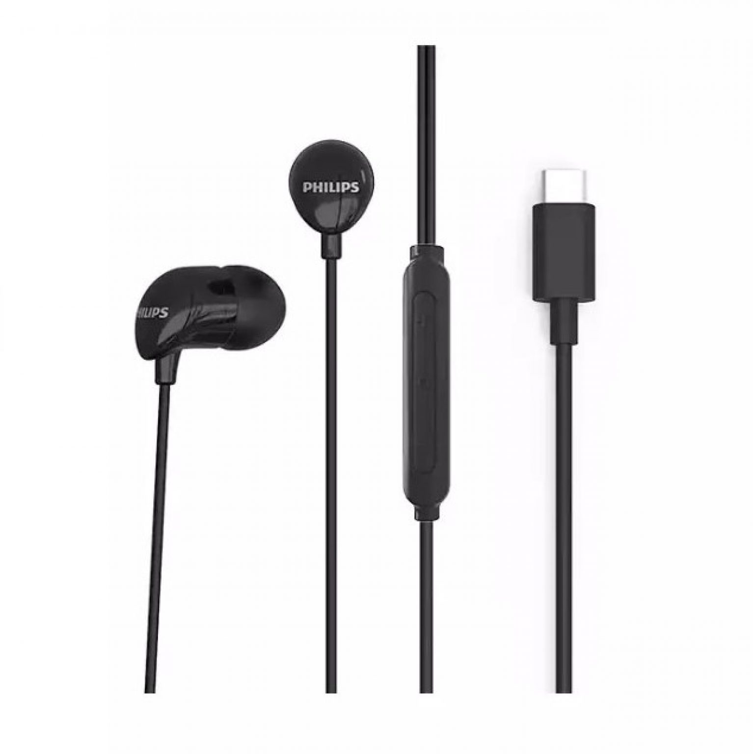 Fone de Ouvido PHILIPS USB-C com Microfone, 1,2 metros, Intra-auricular ...