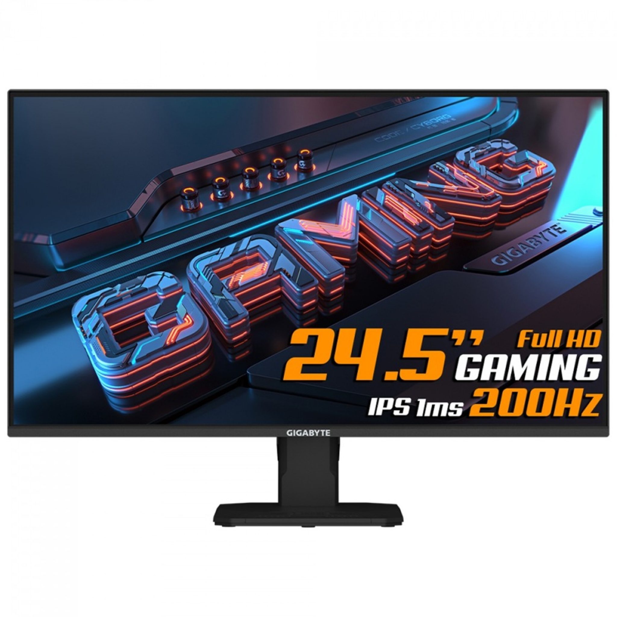 Monitor Gamer Gigabyte GS25F2, 24.5 Pol, Full HD, IPS, 200Hz, 1Ms ...