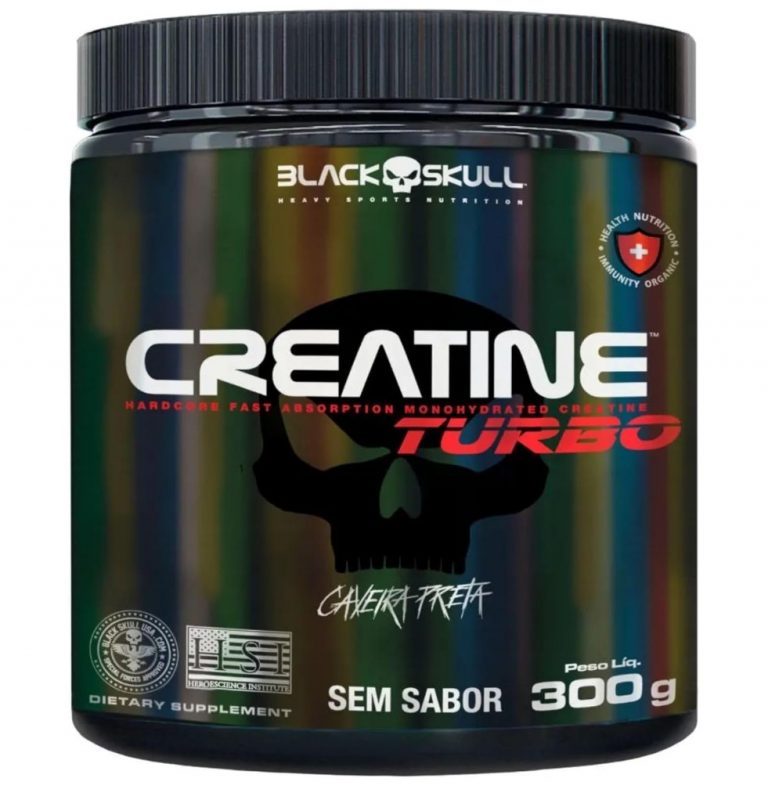 Creatina Black Skull Creatine Turbo - 300 g - Boletando