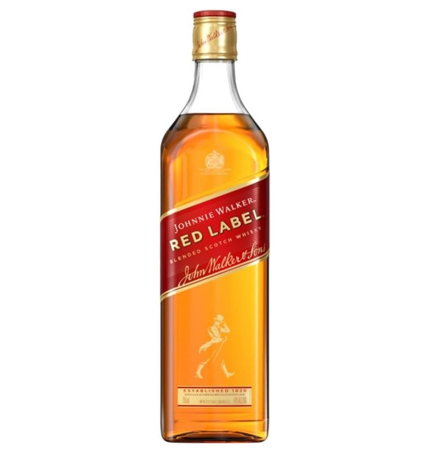 Whisky Johnnie Walker Red Label Blended Scotch 750ml - Boletando