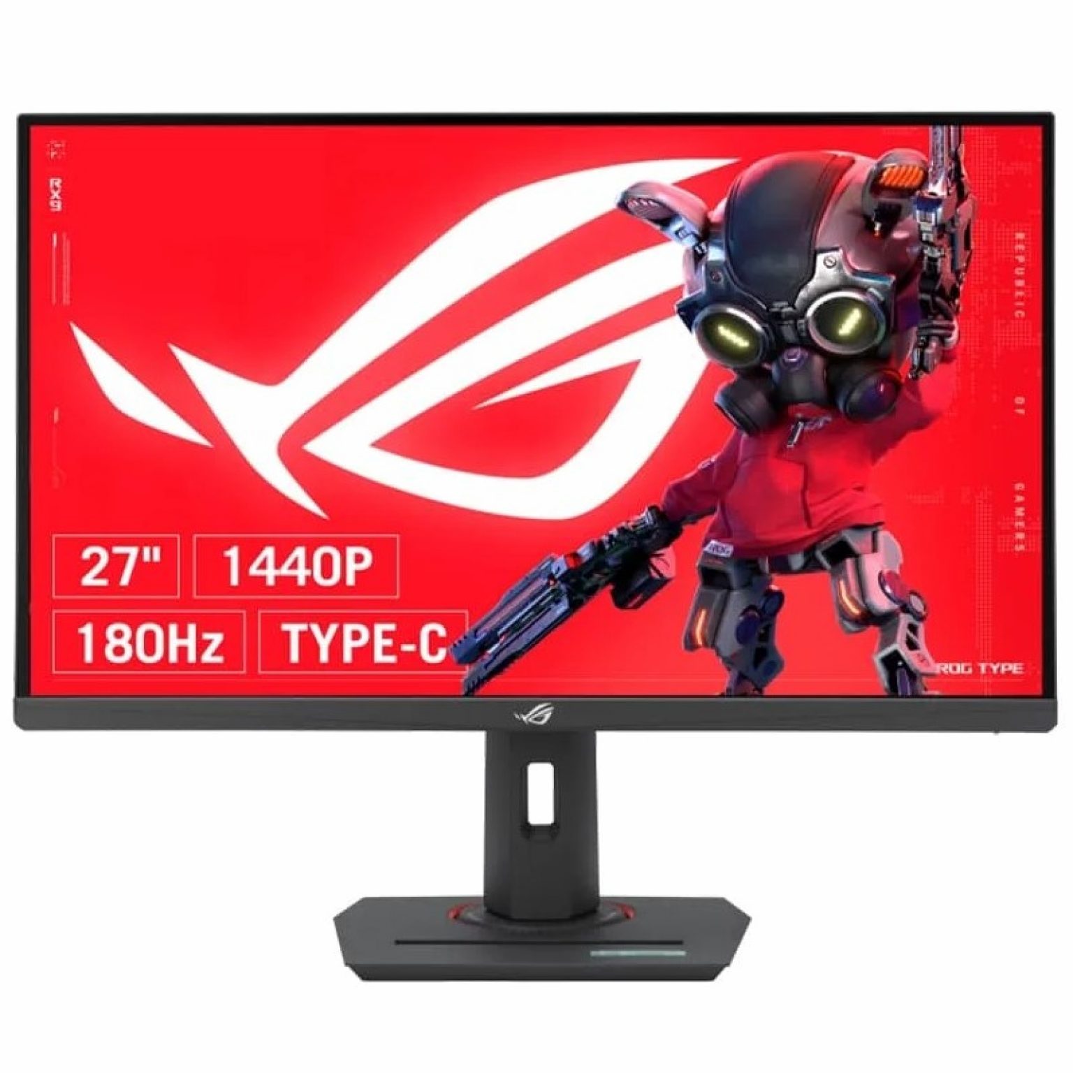 Monitor Gamer ASUS ROG Strix, 27" IPS QHD, 180Hz, 1ms, XG27ACS ...