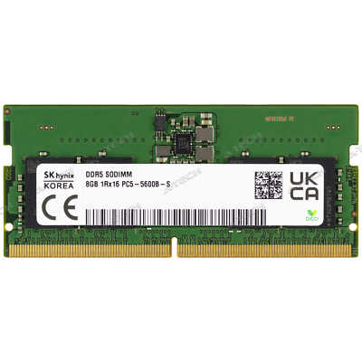 Módulo de Memória RAM SK-Hynix 8GB DDR5 5600MHz SODIMM PC5-5600B-SC0 1Rx16 1.1V SO-DIMM 262-Pin ...