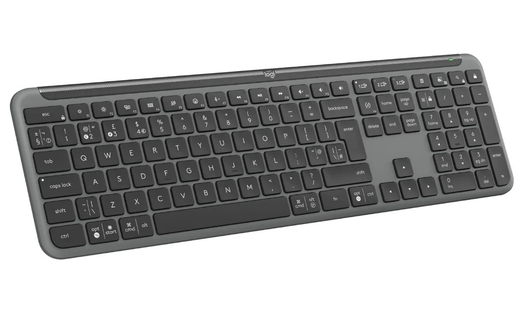 Teclado sem fio Logitech Signature Slim K950 Com Easy-Switch para até 3 ...